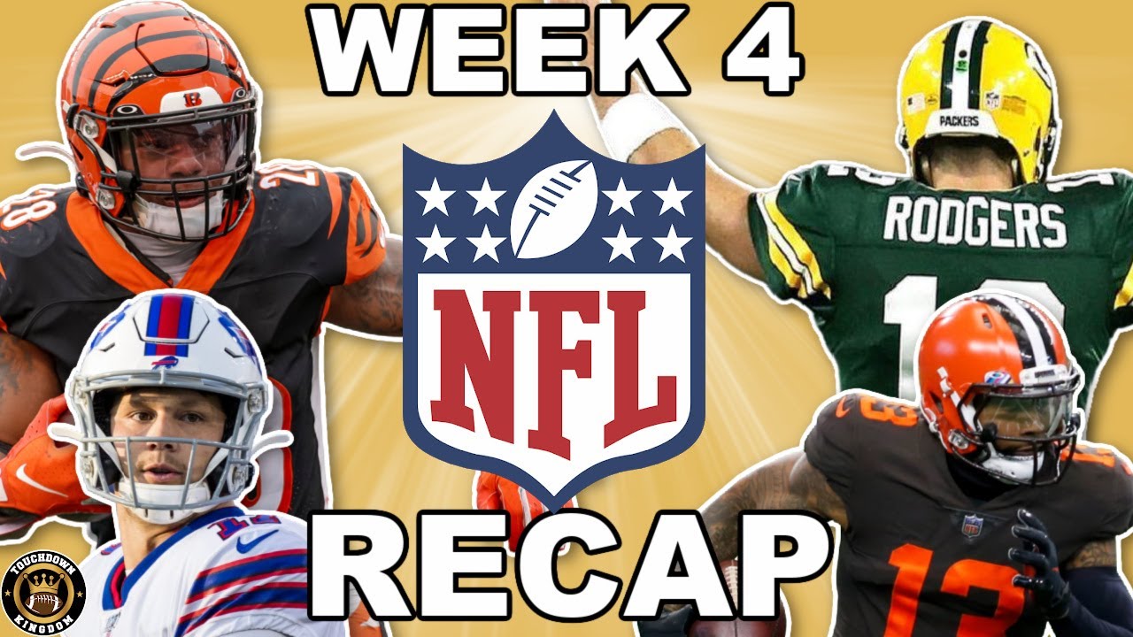 WEEK 4 NFL RECAP - YouTube