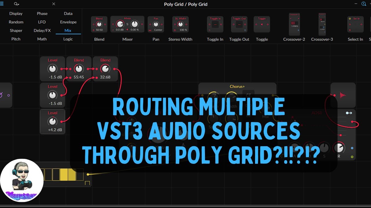 Routing/Tunneling VST SOund Sources through GRID! - YouTube
