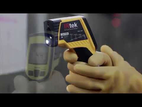 IRTEK Infrared Thermometer IR80e - Graphiccontrol.co.id - YouTube