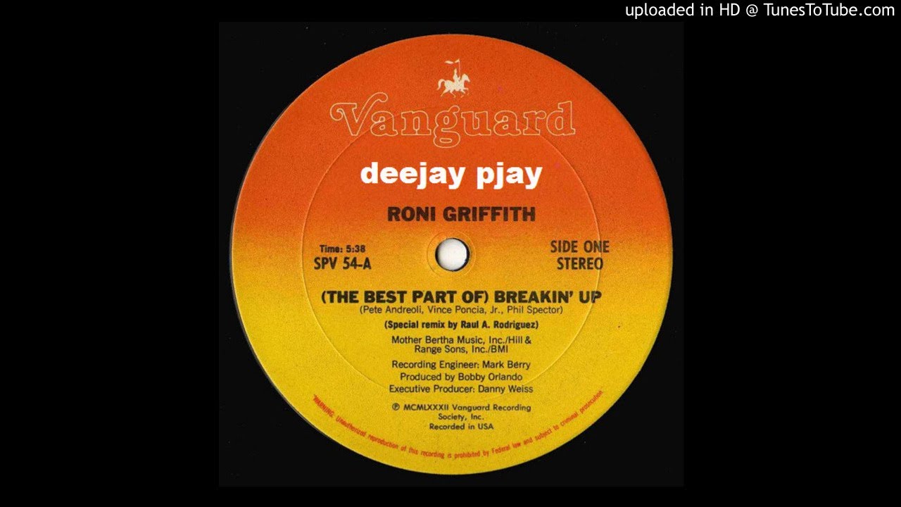 Roni Griffith - (The Best Part Of) Breakin' Up - YouTube