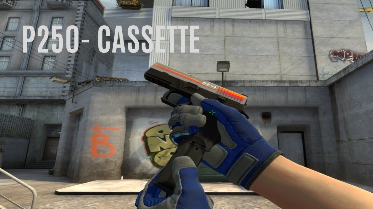 CS GO- P250 Cassette Factory New Showcase! - YouTube