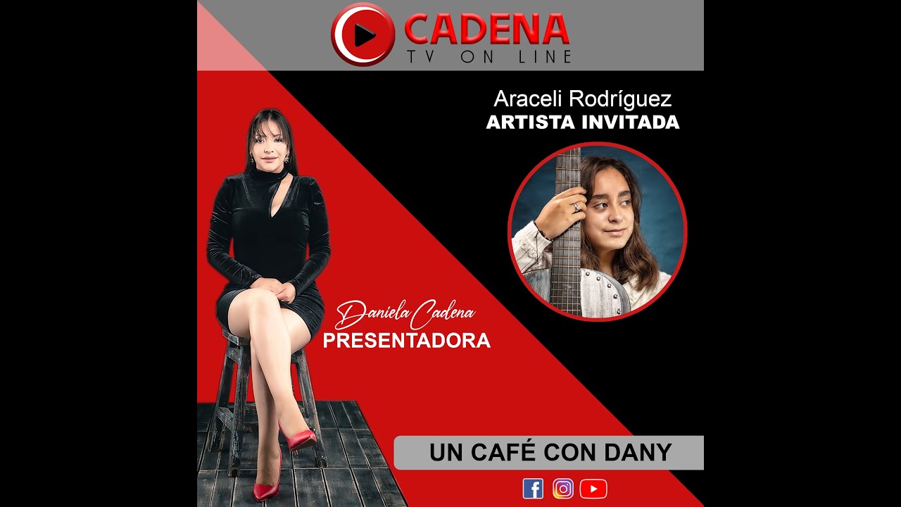CADENA TV ON LINE - Entrevista Artista Araceli Rodríguez - YouTube