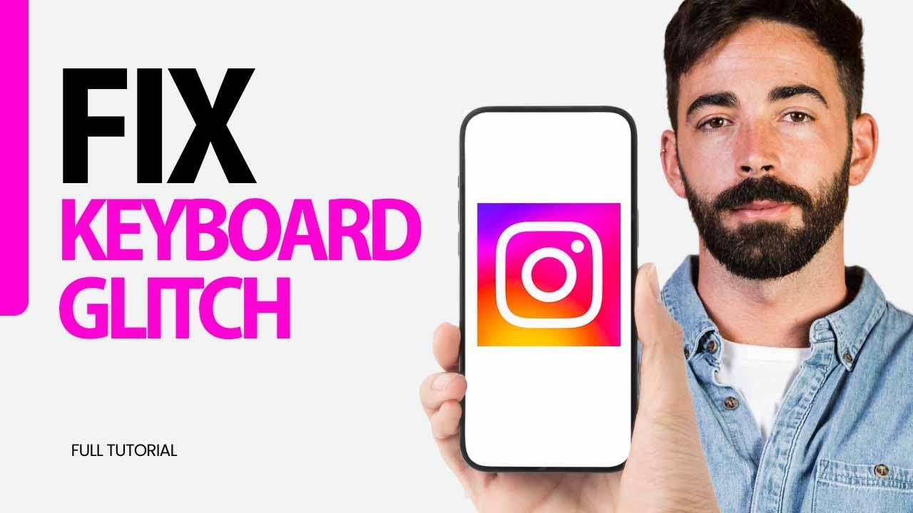 How To Fix Keyboard Glitch On Instagram App 2025 - YouTube