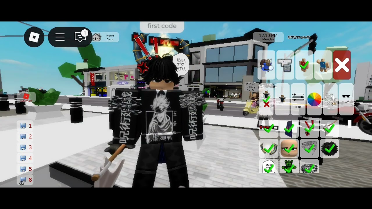 Tutorial how to get the code item in brookhaven - YouTube