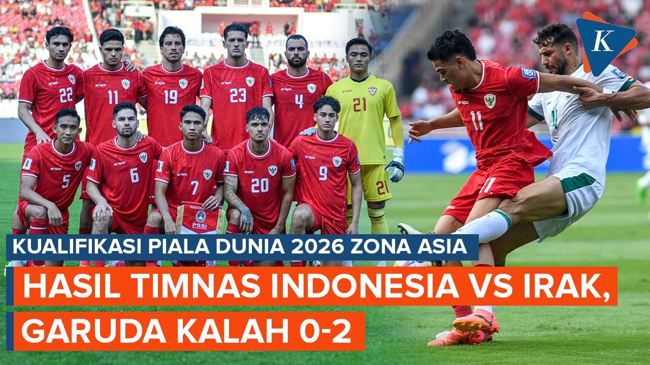 Hasil Timnas Indonesia Vs Irak 0-2: Dihukum Dua Penalti, Garuda Kalah ...