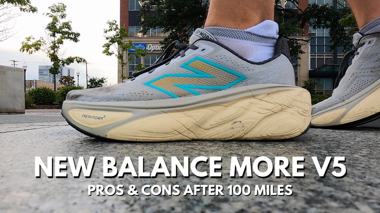 New Balance More V5 100 Mile Review - Comfort Over Speed? - YouTube