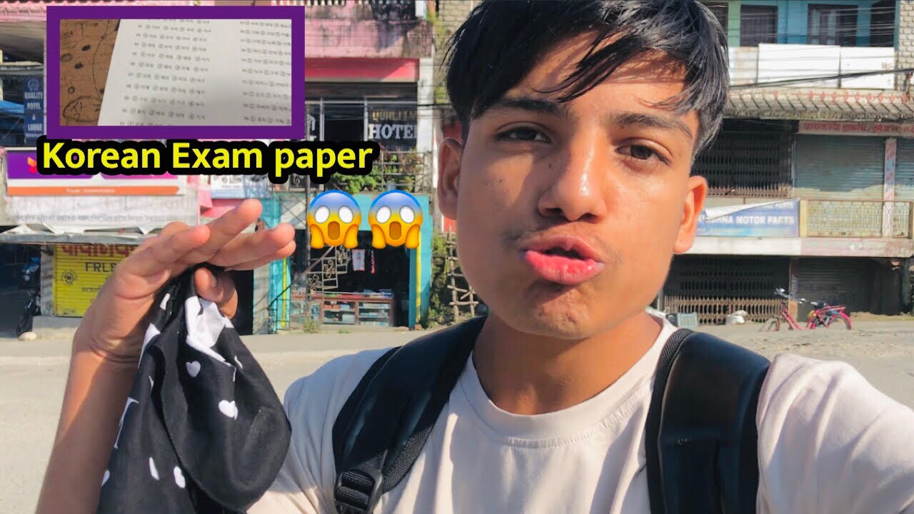 Korean Exam ma fail vaye ma☹️😖// Korean language ko Exam ko Question paper omg 😱🫣// Korean 😖😟 ...