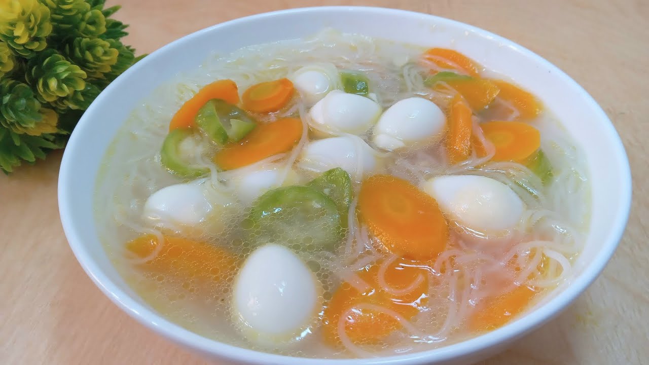 SUP TELUR PUYUH SIMPLE DAN ENAK - YouTube