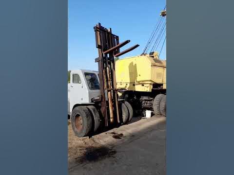 Восстановили автопогрузчик АП - 4045 - YouTube