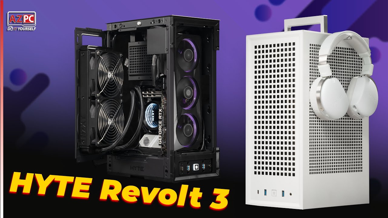 HYTE REVOLT 3 - mini itx case - pc build! - YouTube
