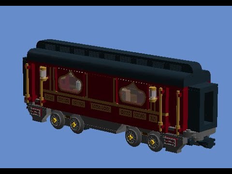 How To Build A Lego Backyardigans Orient Express Middle Passenger Car 1 ...
