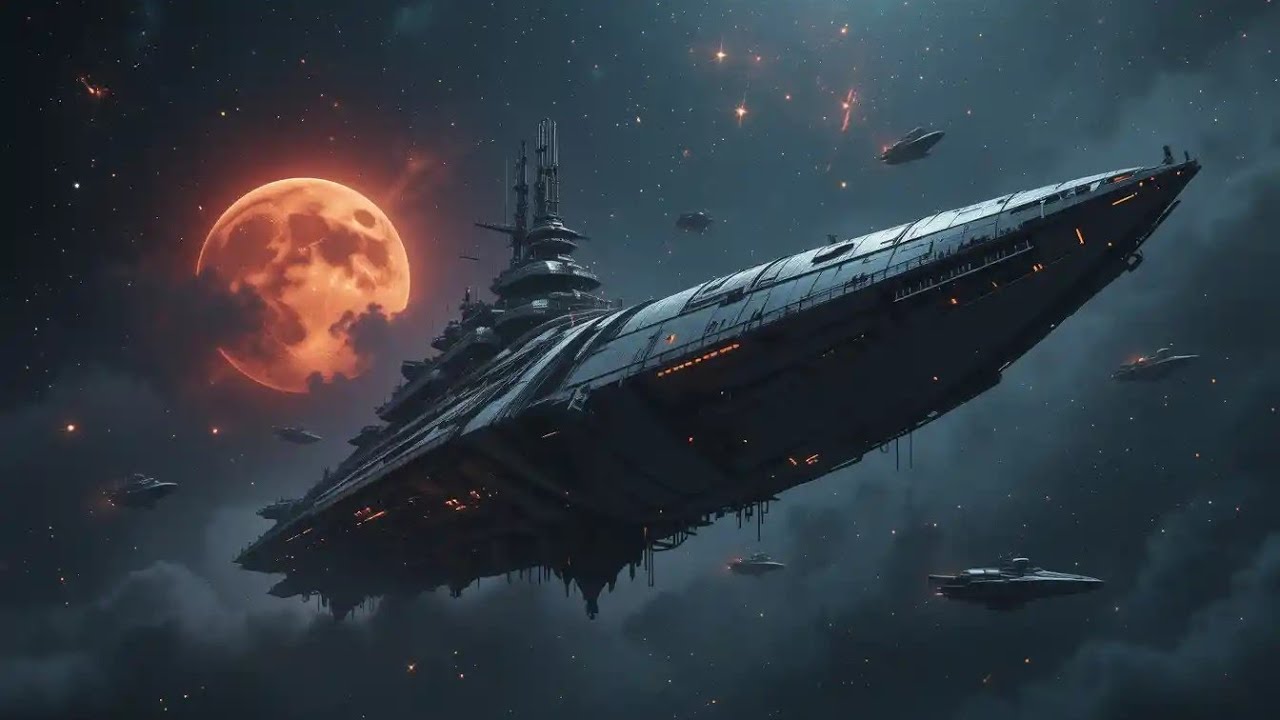 The Cursed Warship Reborn—And Its Crimson Moon Specter Surge | Sci-Fi ...