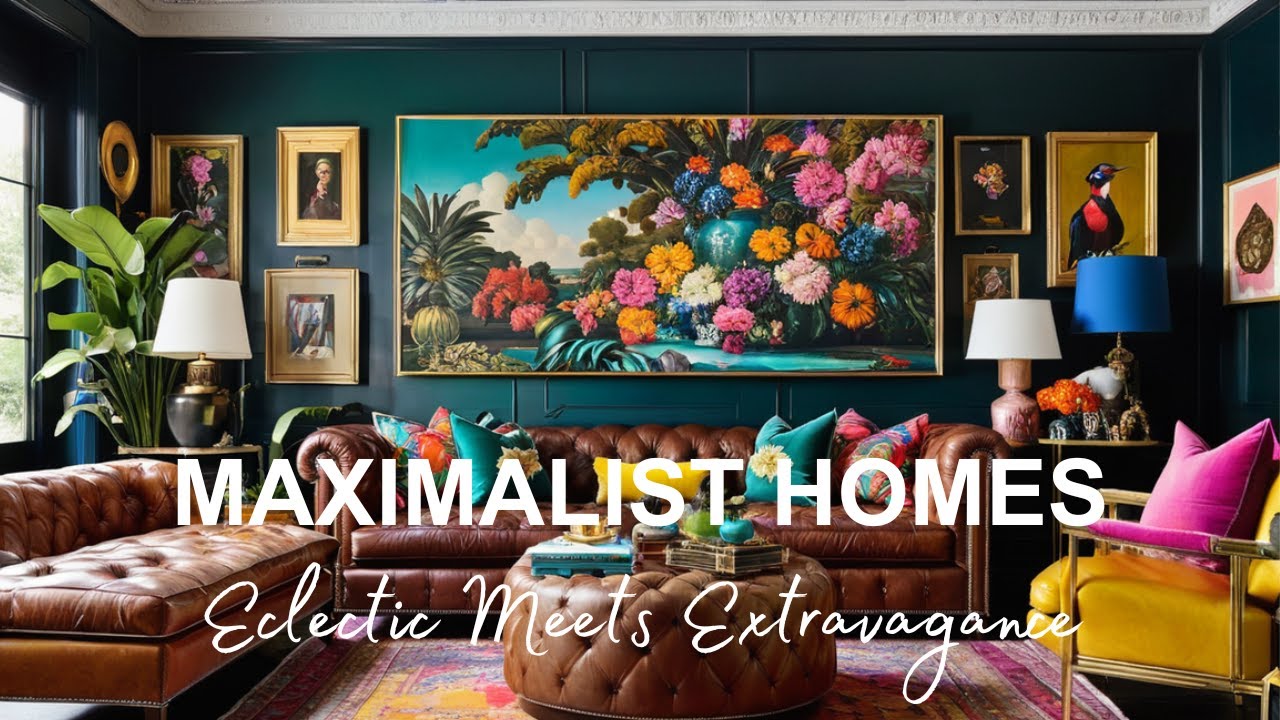 Inside the Most Extravagant Maximalist Homes || Lavish & Eclectic Meets ...