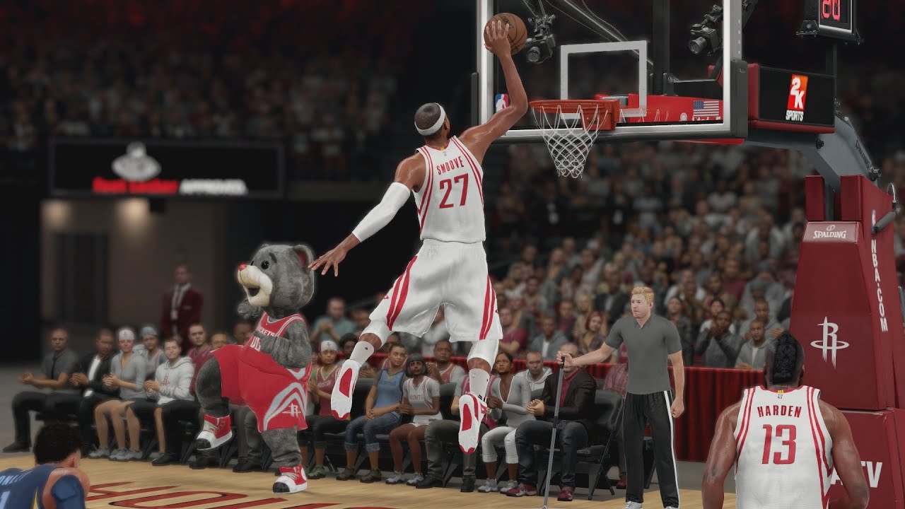 NBA 2K16 PS4 My Career - Free Throw Line Dunk! - YouTube