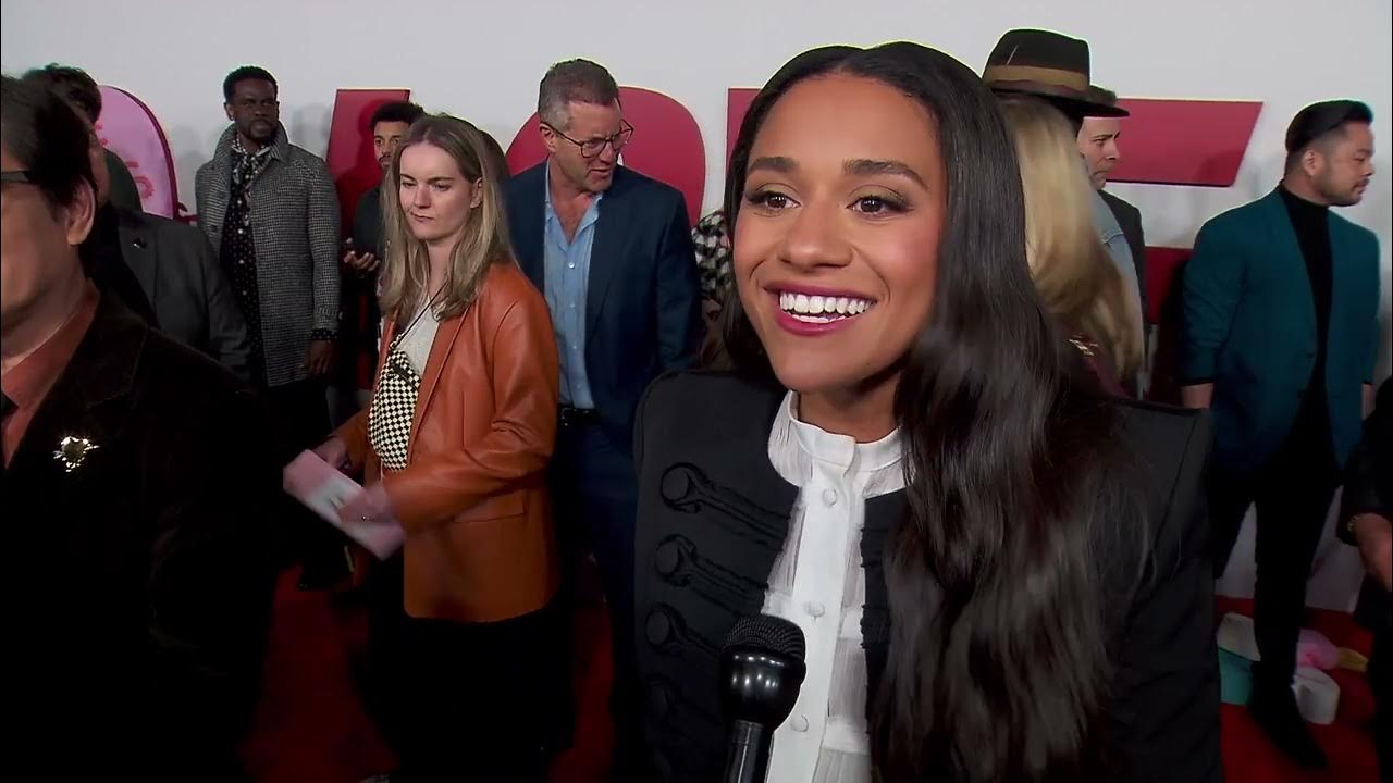 Ariana DeBose Interview at the LOVE HURTS at the World Premiere - YouTube