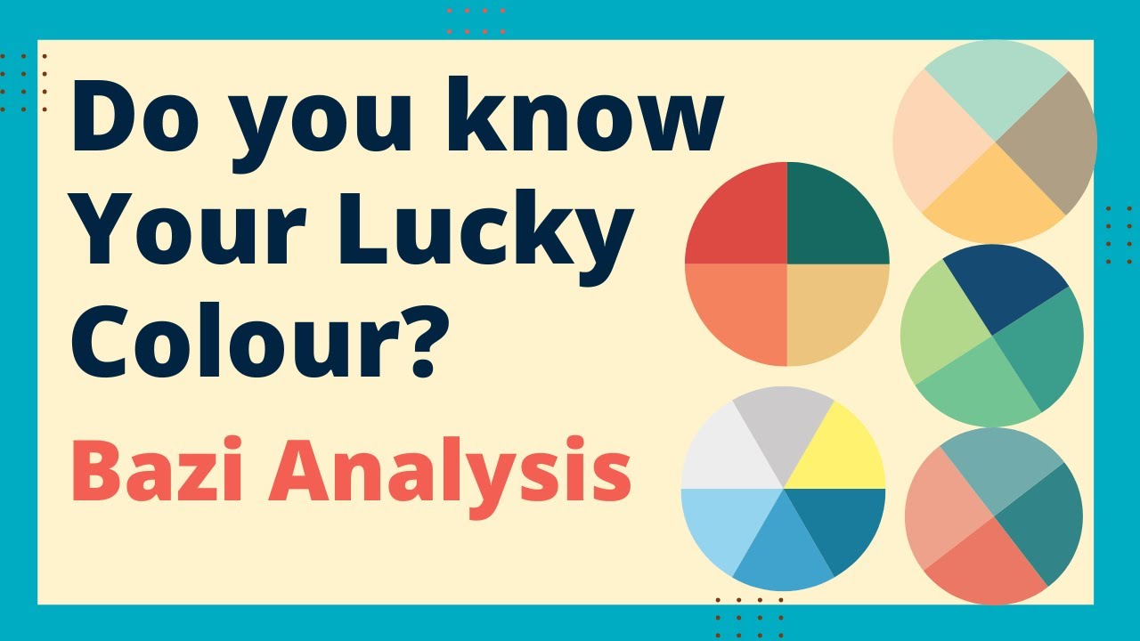 🌈Do You Know Your Lucky Colour? | Bazi Auspicious Element - YouTube