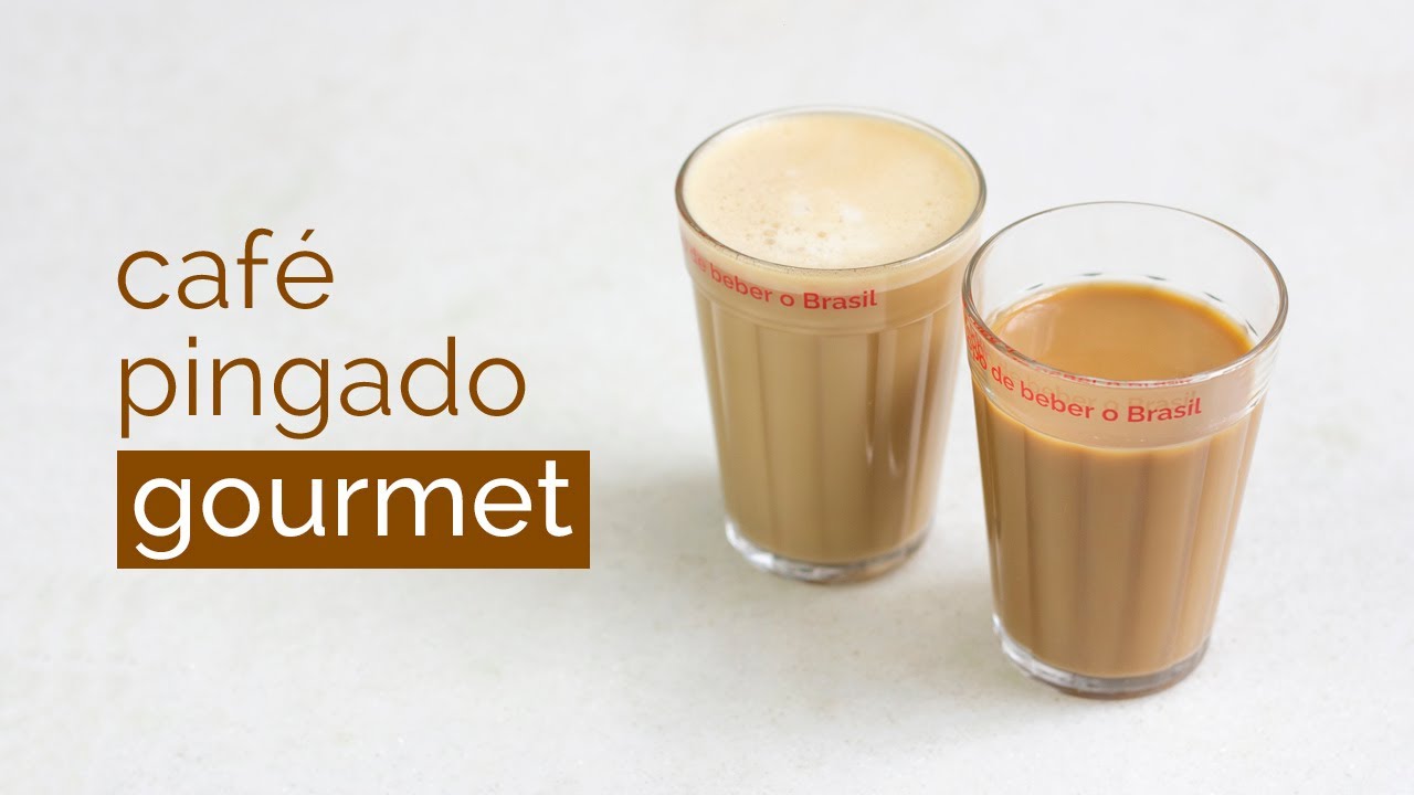 Café com Leite Cremoso - Pingado de Padaria Gourmet - YouTube
