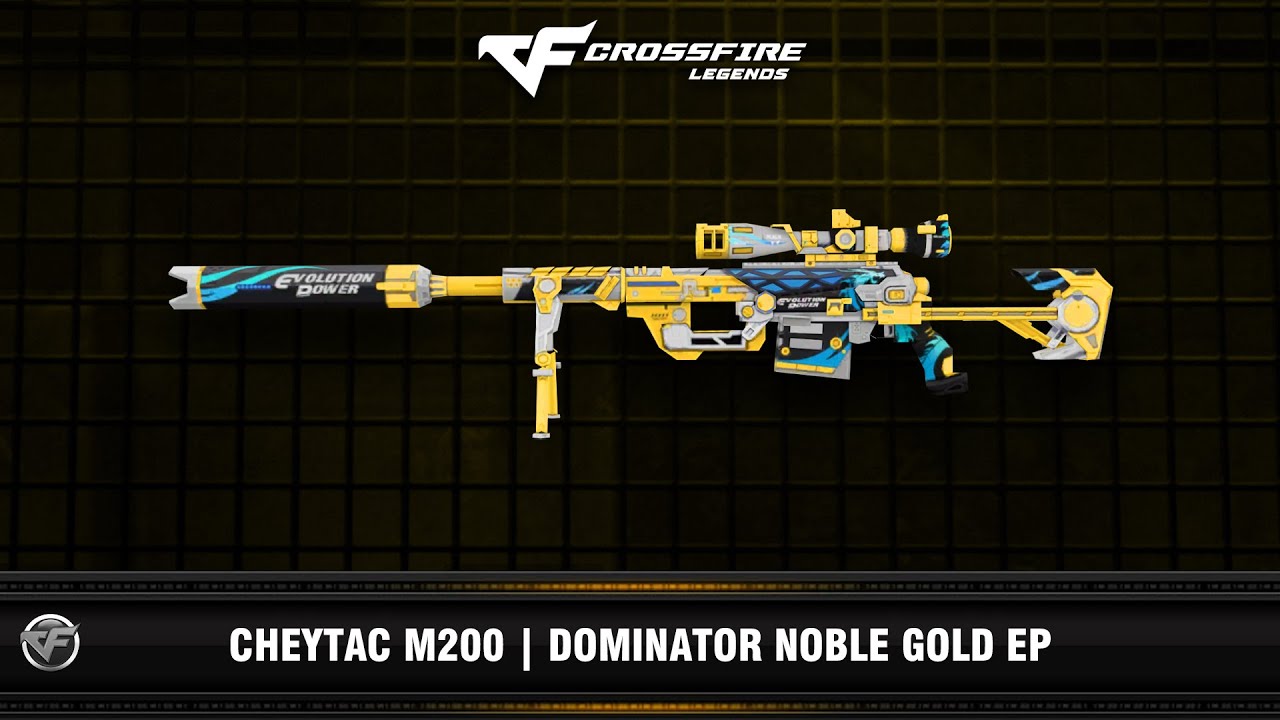 CFM : Cheytac M200 | Dominator Noble Gold EP (VIP) - YouTube