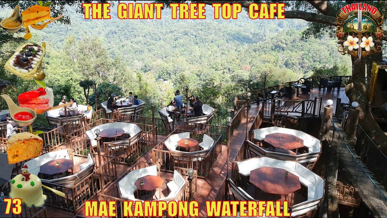 THAILAND DAILY TRAVEL 73 THE GIANT TREE TOP CAFE AND MAE KAMPONG ...