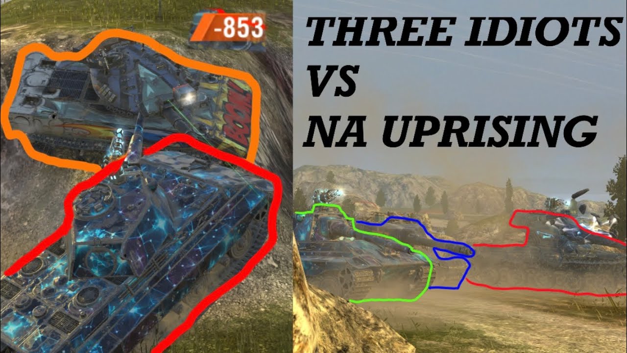 THREE IDIOTS VS WOTB UPRISING | WoTB - YouTube