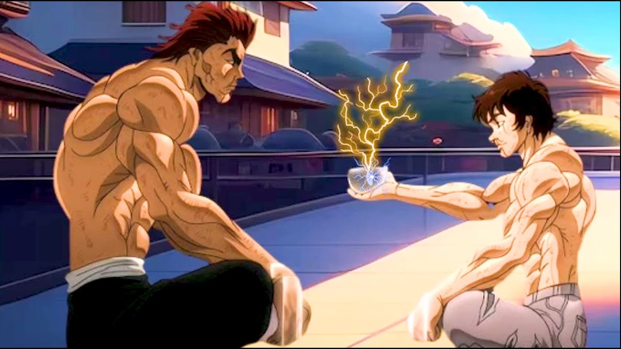 バキ! Baki VS Yujiro, Baki uses the secret "Dress" move | Baki Hanma ...