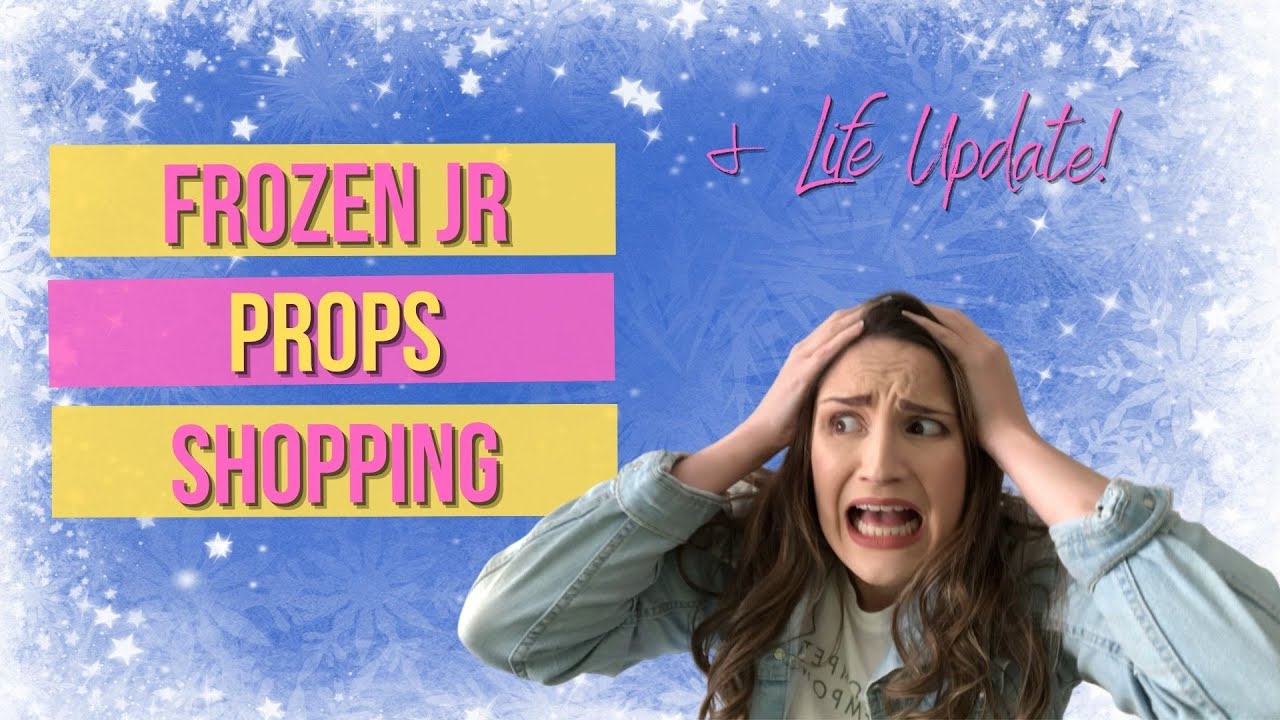 SO MUCH IS GOING ON... Frozen Jr Props Shopping & Haul // Life and ...