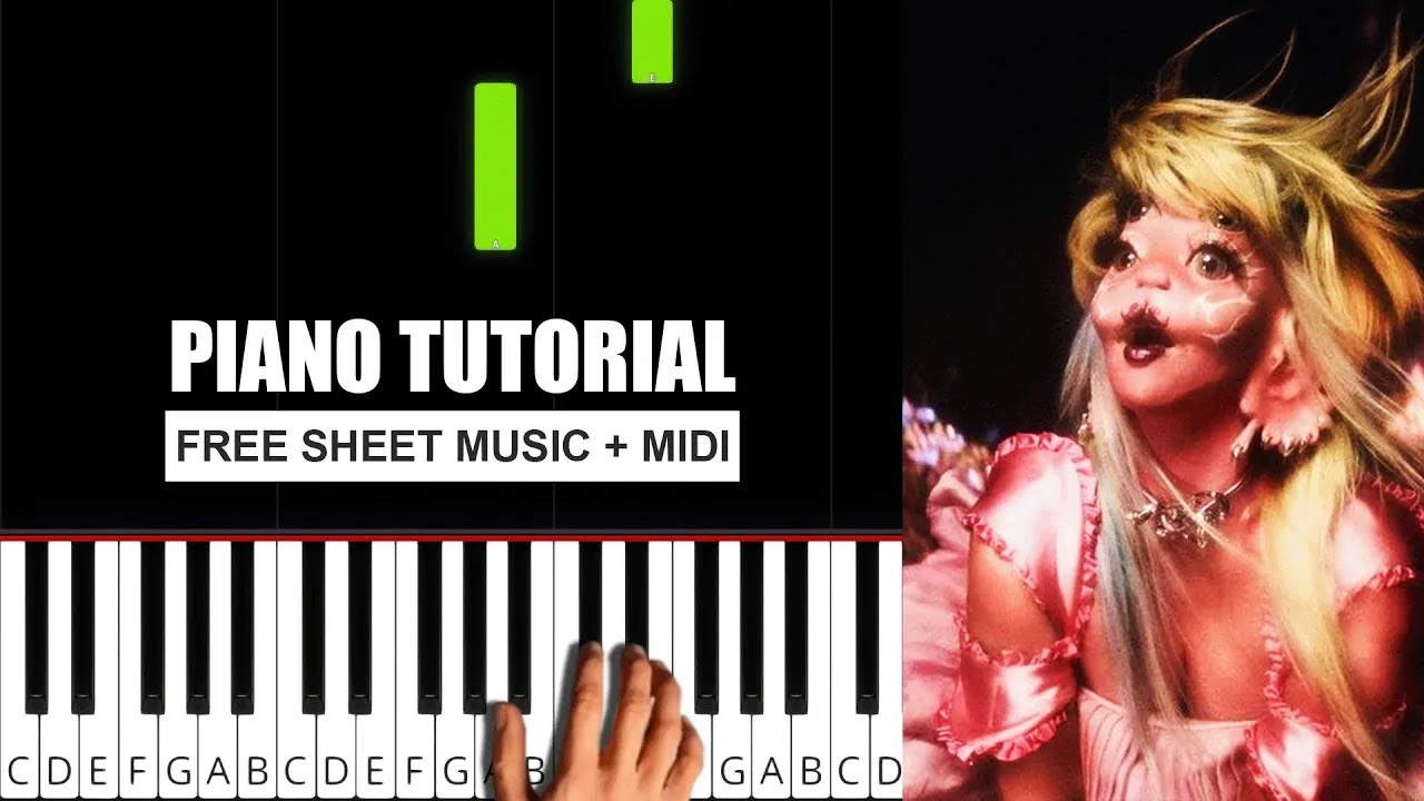 Melanie Martinez - VOID - (BEGINNER) Piano Tutorial - YouTube