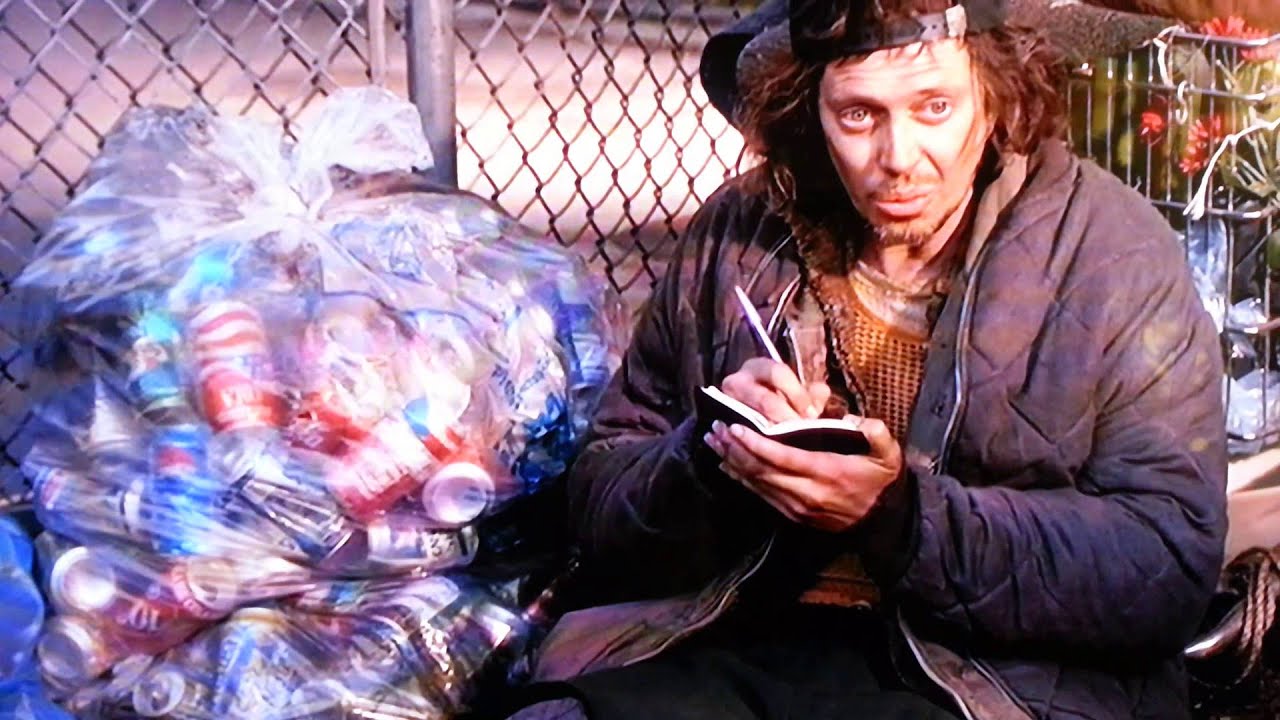 Homeless man Steve Buscemi big daddy - YouTube