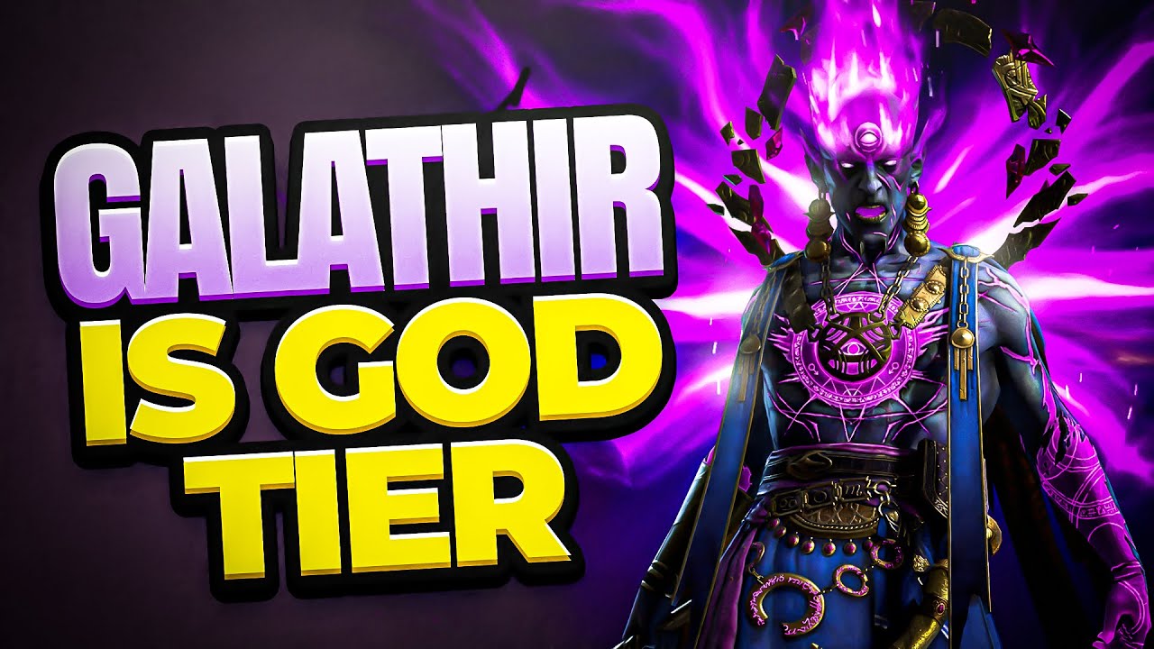 I FINALLY GOT GALATHIR! Here's How to Build Him to DOMINATE in Arena ...