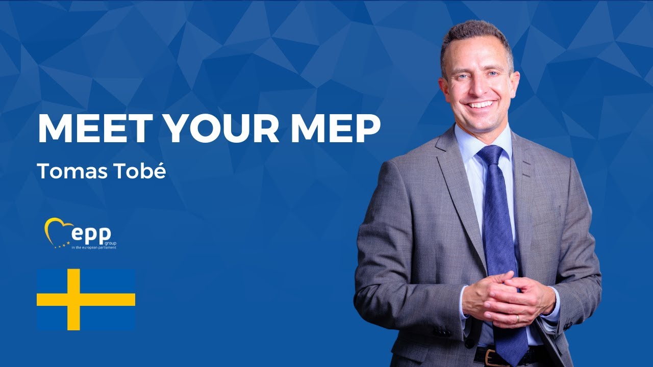 Meet your EPP Group MEP: Tomas TOBÉ - Sweden - YouTube