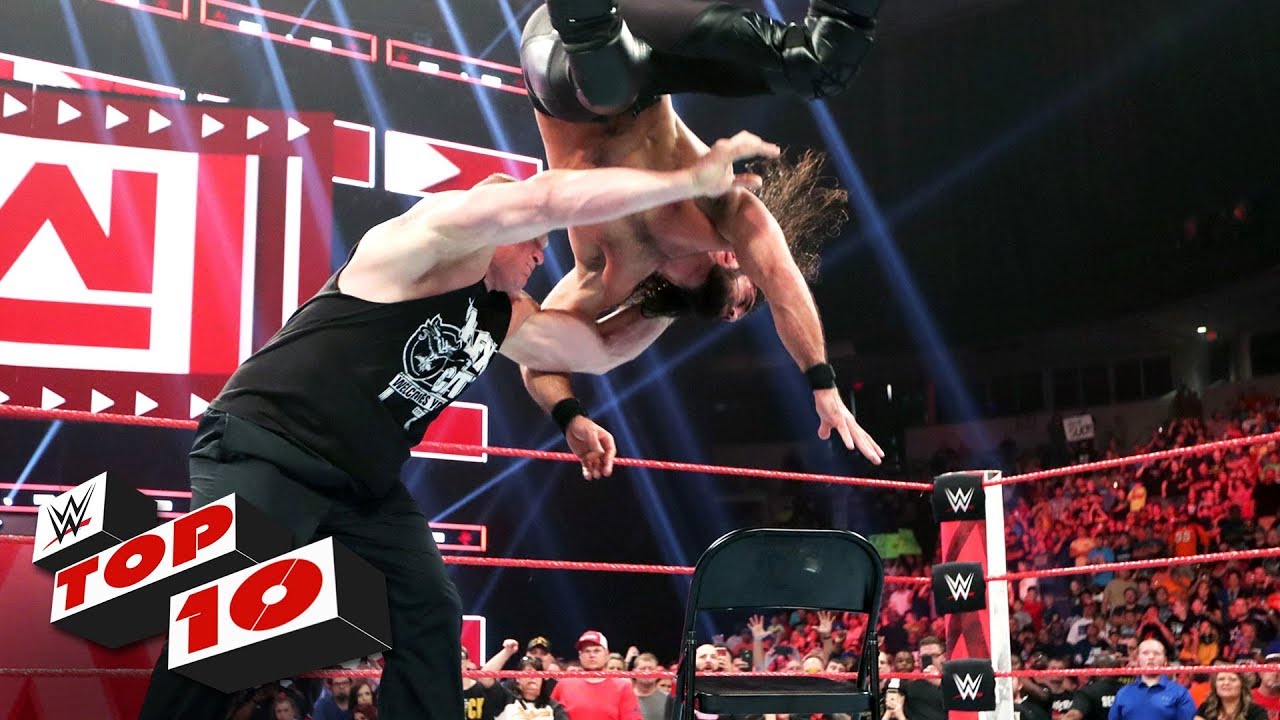 Top 10 Raw moments: WWE Top 10, July 30, 2019 - YouTube