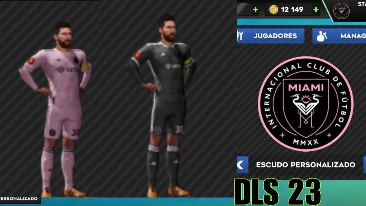 Kit de Equipación INTER MIAMI Dream League Soccer 2023 link actualizado ...