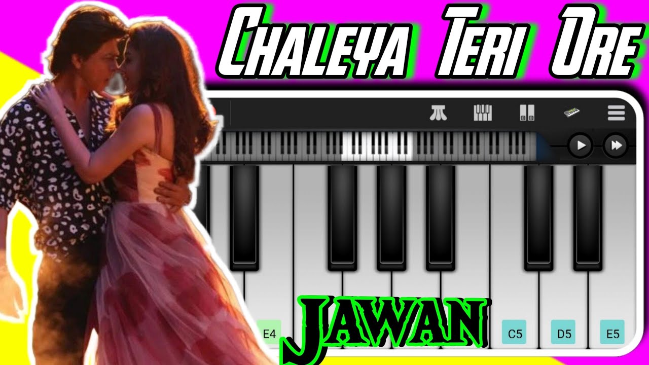 Chaleya Song Piano Cover 🤩 | Chaleya On Piano | Chaleya Piano Notes ...