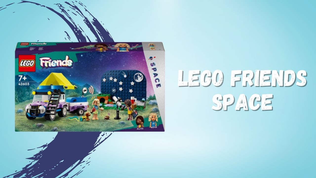 Obserwujemy nocne niebo z LEGO FRIENDS SPACE - YouTube