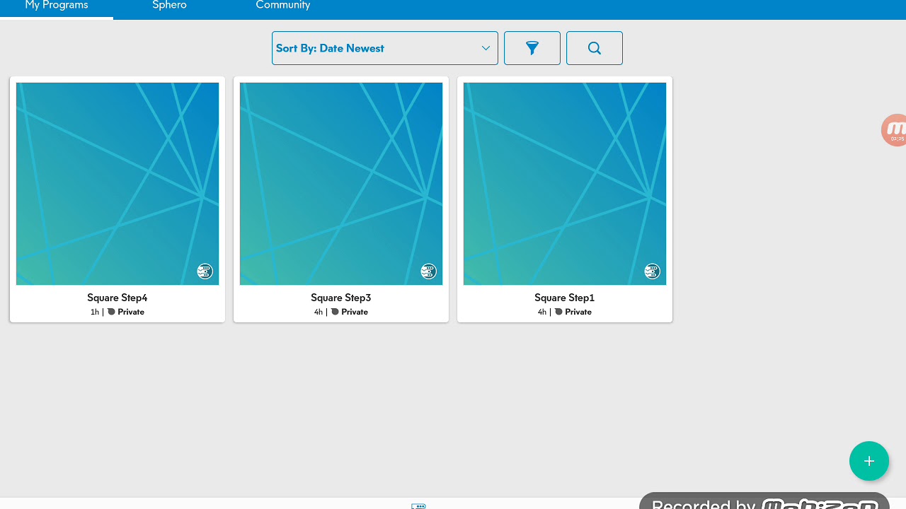 Programar un cuadrado con Sphero Mini - YouTube