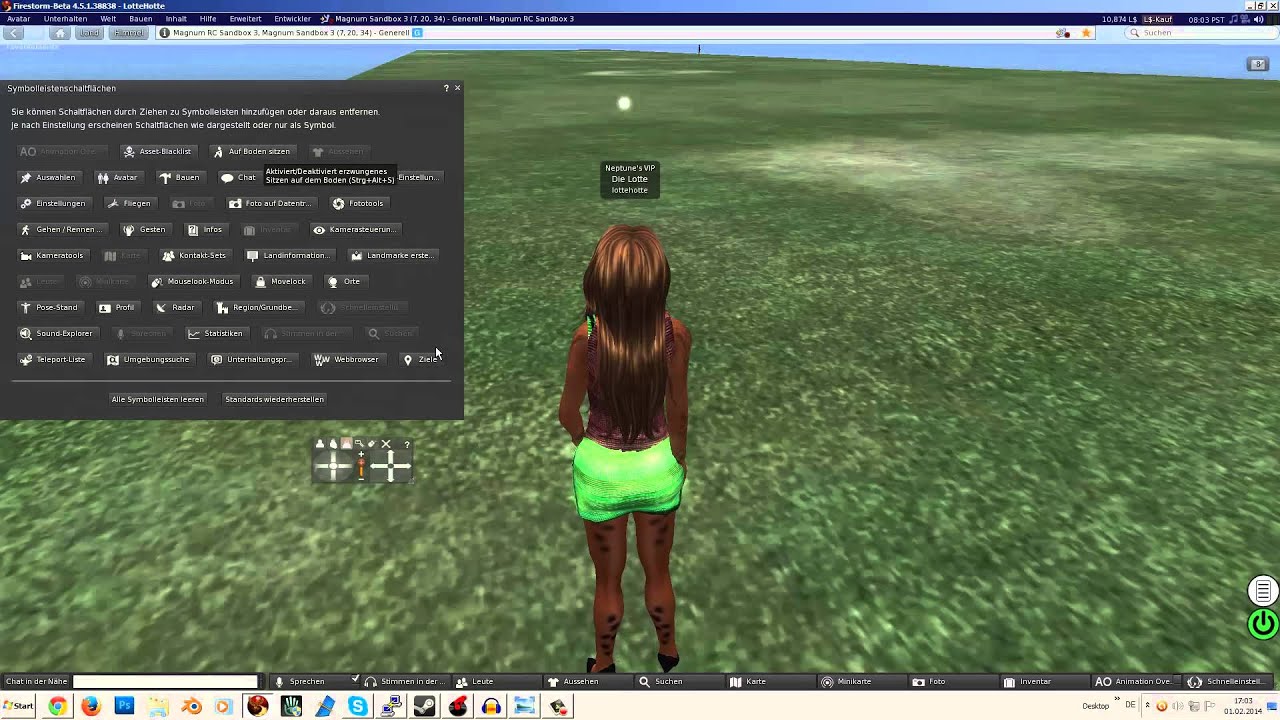 Let's Play Second Life #39 - Tutorial - Firestorm User Interface ...
