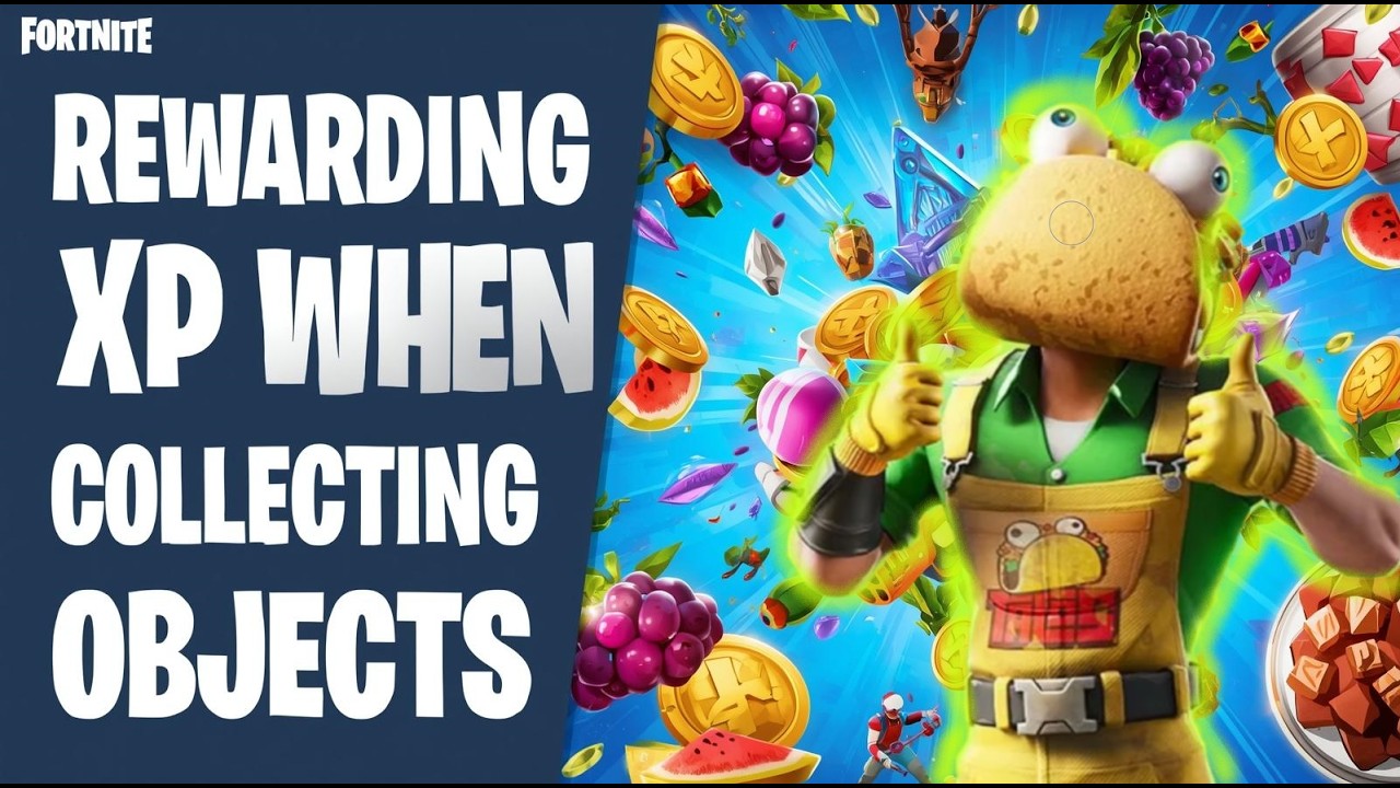 HOW TO REWARD PLAYERS WITH XP WHEN COLLECTING OBJECTS | Fortnite ...