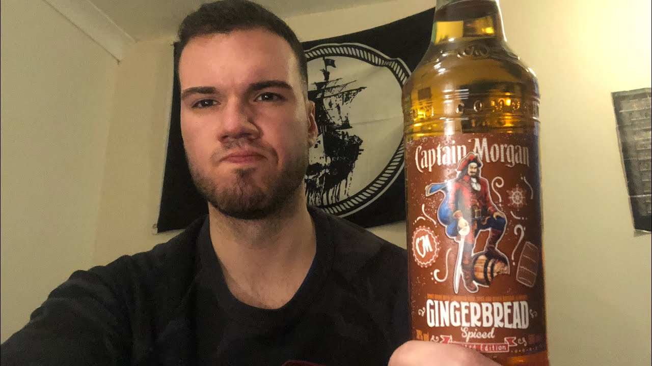 Captain Morgan CHRISTMAS GINGERBREAD Drink Review Rum - YouTube