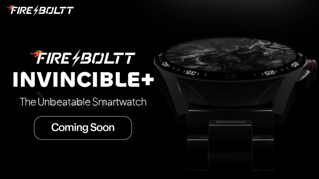 Fire Boltt Invincible Plus 🔥 Unboxing Soon ⚡ Feature & Specs ⚡ fire ...