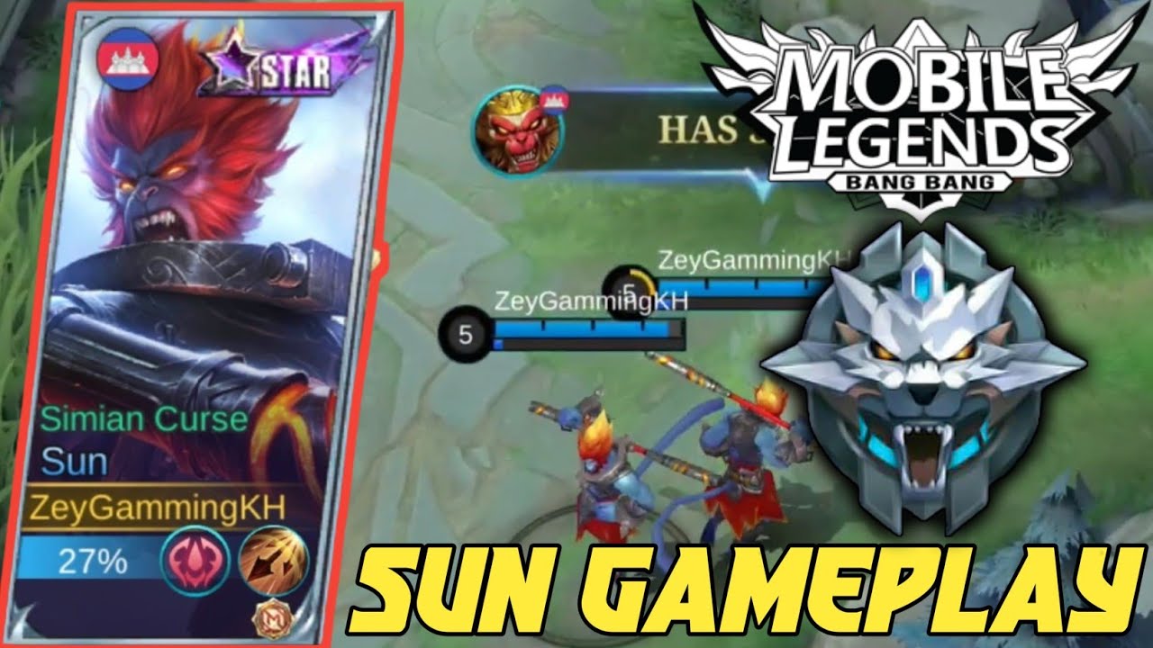 Sun Best Fight 7kills Enemy | Mobile Legends Bang Bang - YouTube