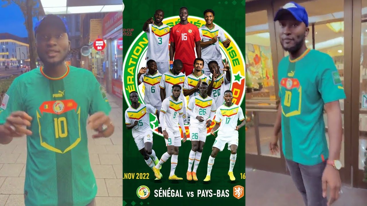 Oustaz Modou FALL Au Quatar Pour supporté Les Lions 🤗🤩🇸🇳 - YouTube