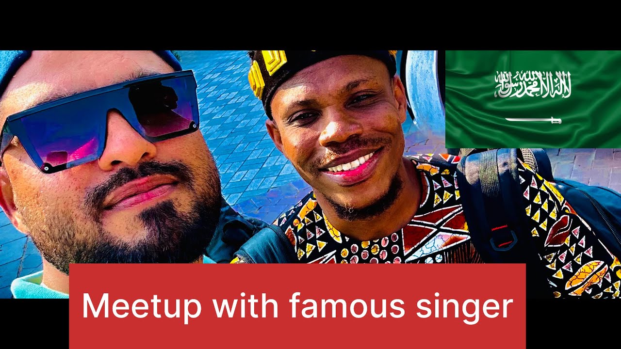 Meetup with African famous singer 👩‍🎤 Aj Africa k Mashoor singer se ...