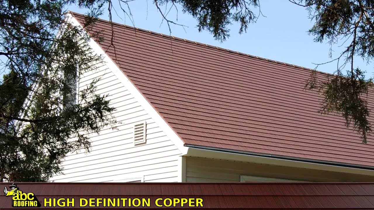 ABC Seamless Steel Roofing - Copper HD - YouTube