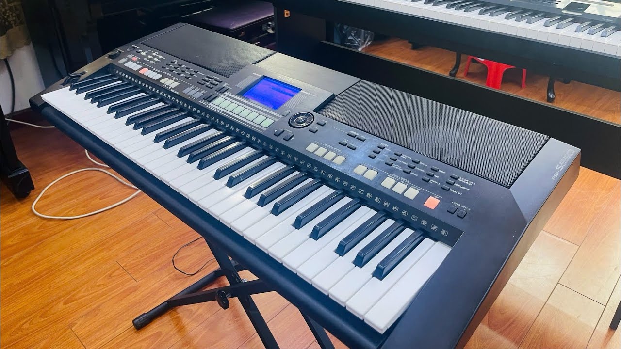 Organ Yamaha Psr S550B mới về - YouTube