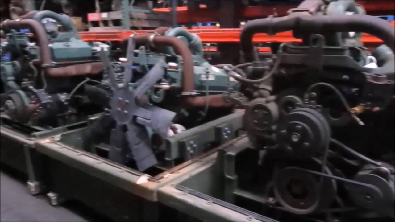8V92TA GOVERNMENT SURPLUS DIESEL ENGINE - YouTube
