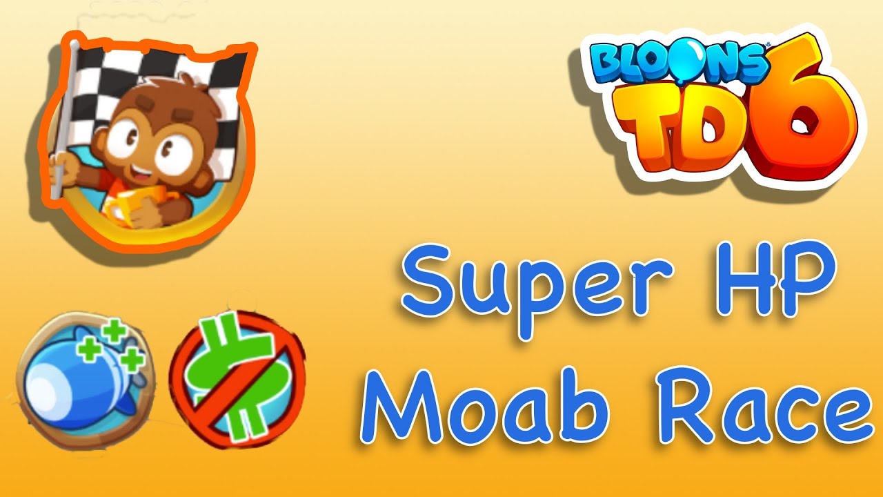 Super HP Moab Race - BTD 6 - YouTube