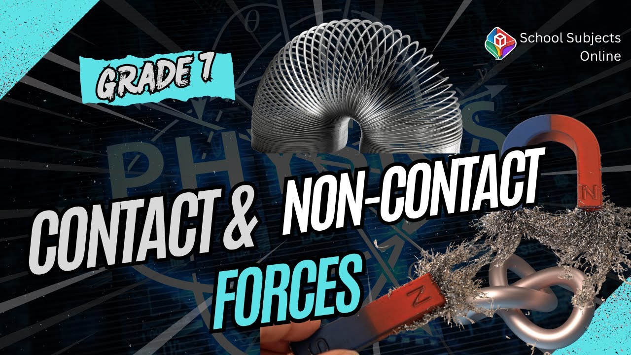 Grade 7 Types of Forces – Contact vs Non Contact - YouTube