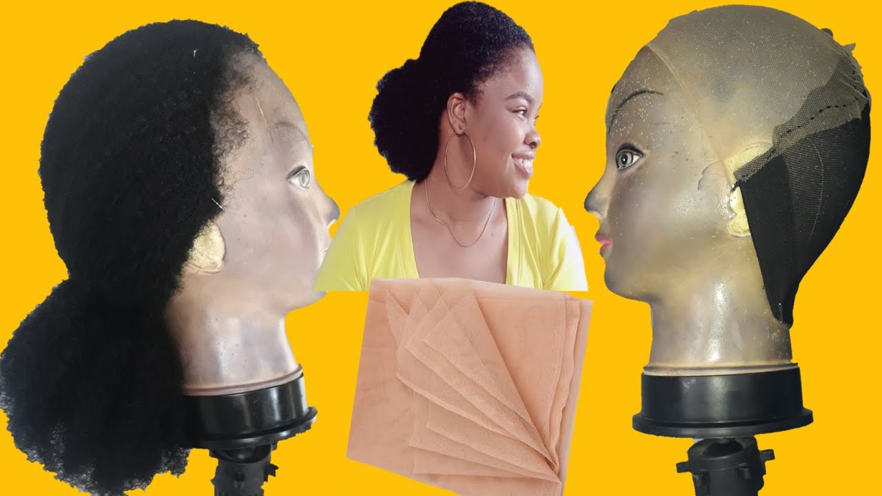 DIY: Lace frontal wig cap tutorial - YouTube