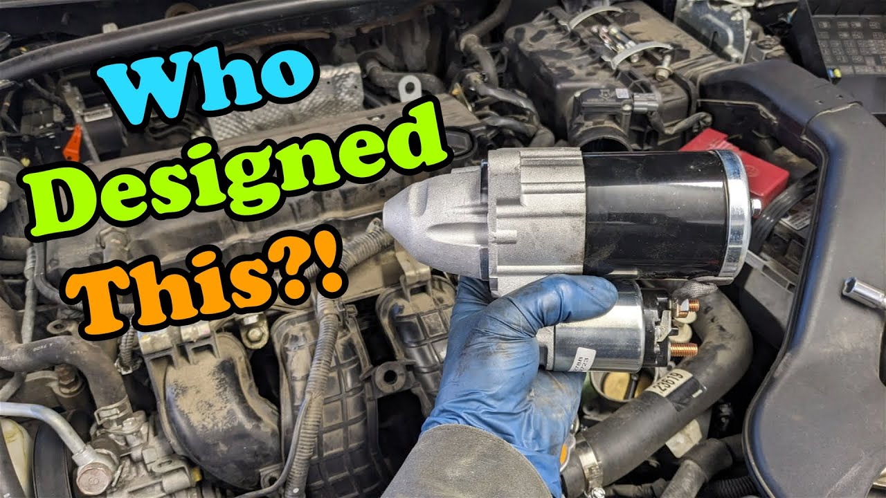 2008-2011 Mitsubishi Lancer Starter Motor Replacement (How to DIY ...