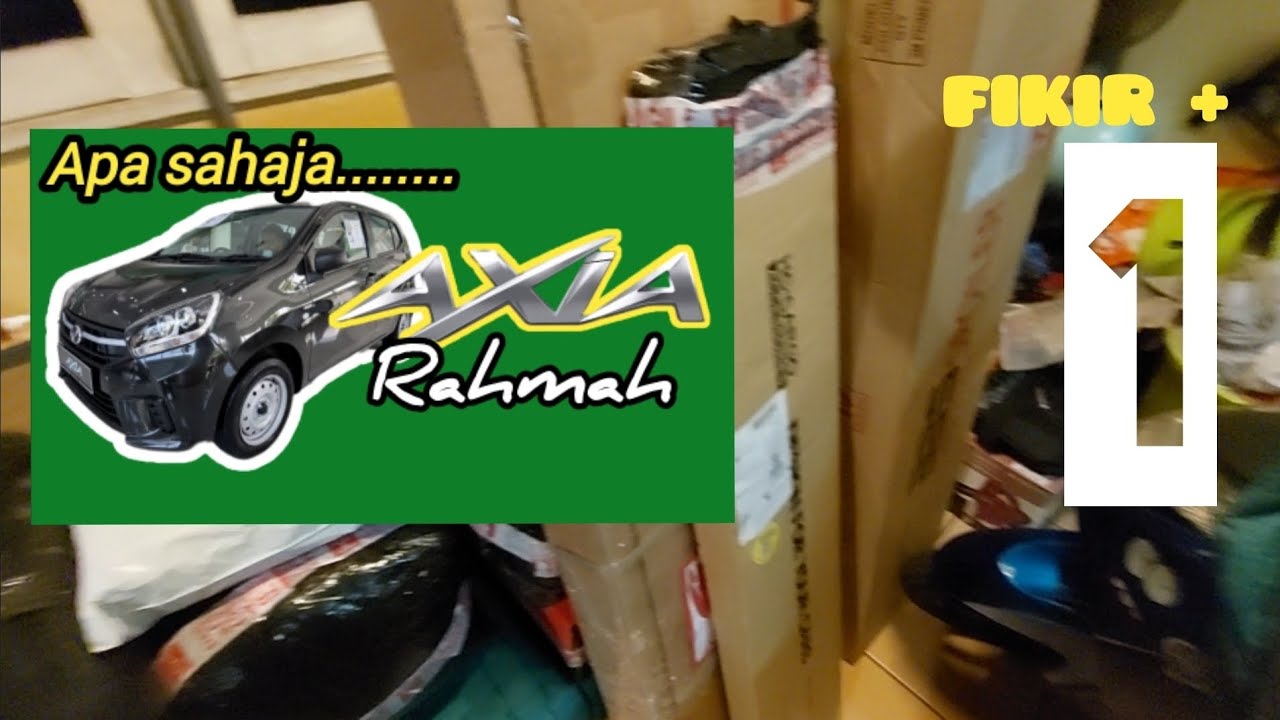 Apa sahaja Axia Rahmah (1) Aksesori + - YouTube